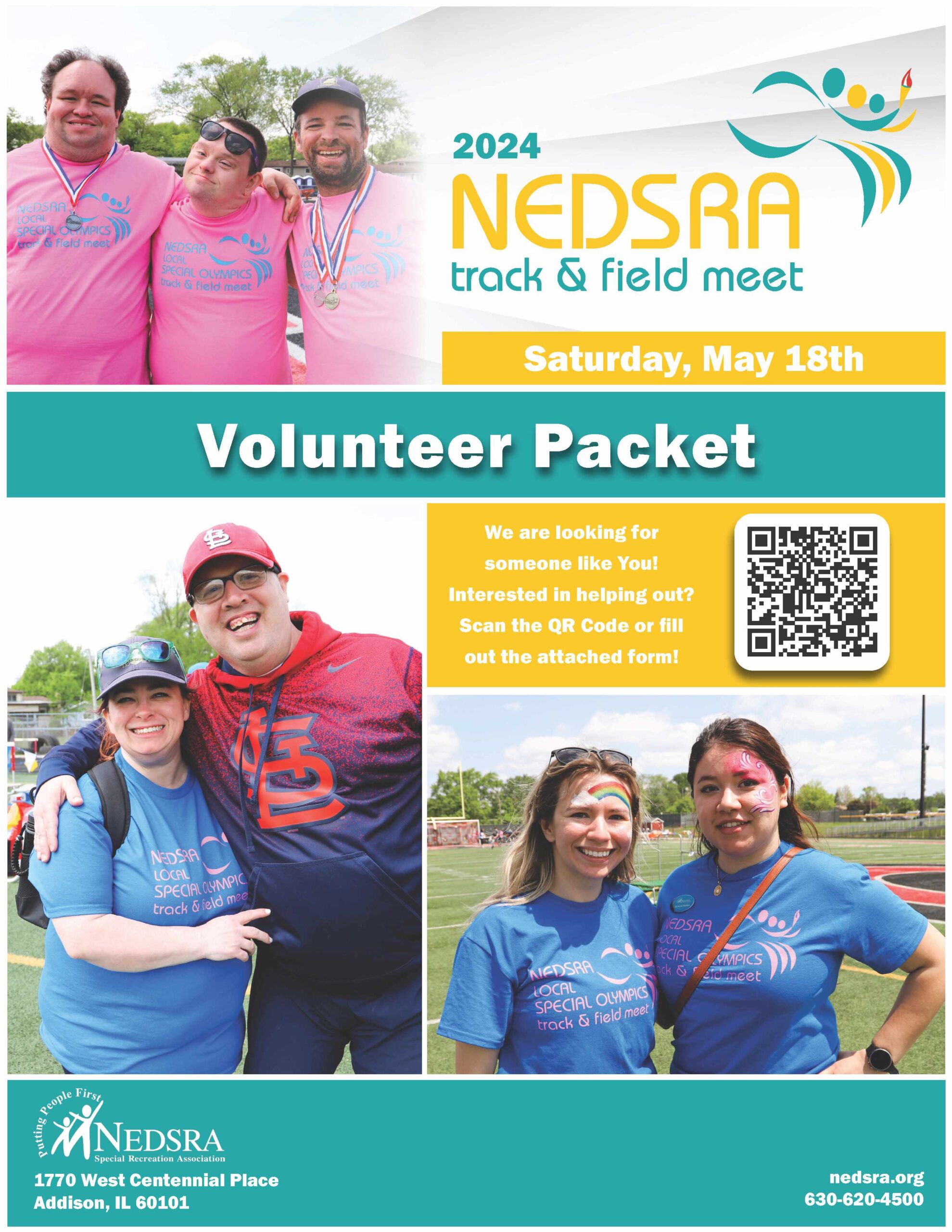 NEDSRA TRACK & FIELD MEET | Northeast DuPage Special Recreation Association